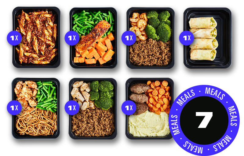 Mix pakket 1 week - PREP THE FOOD